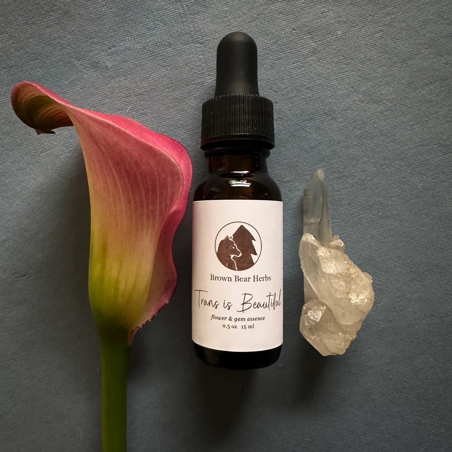 Trans is Beautiful gem and flower essence – Brown Bear Herbs