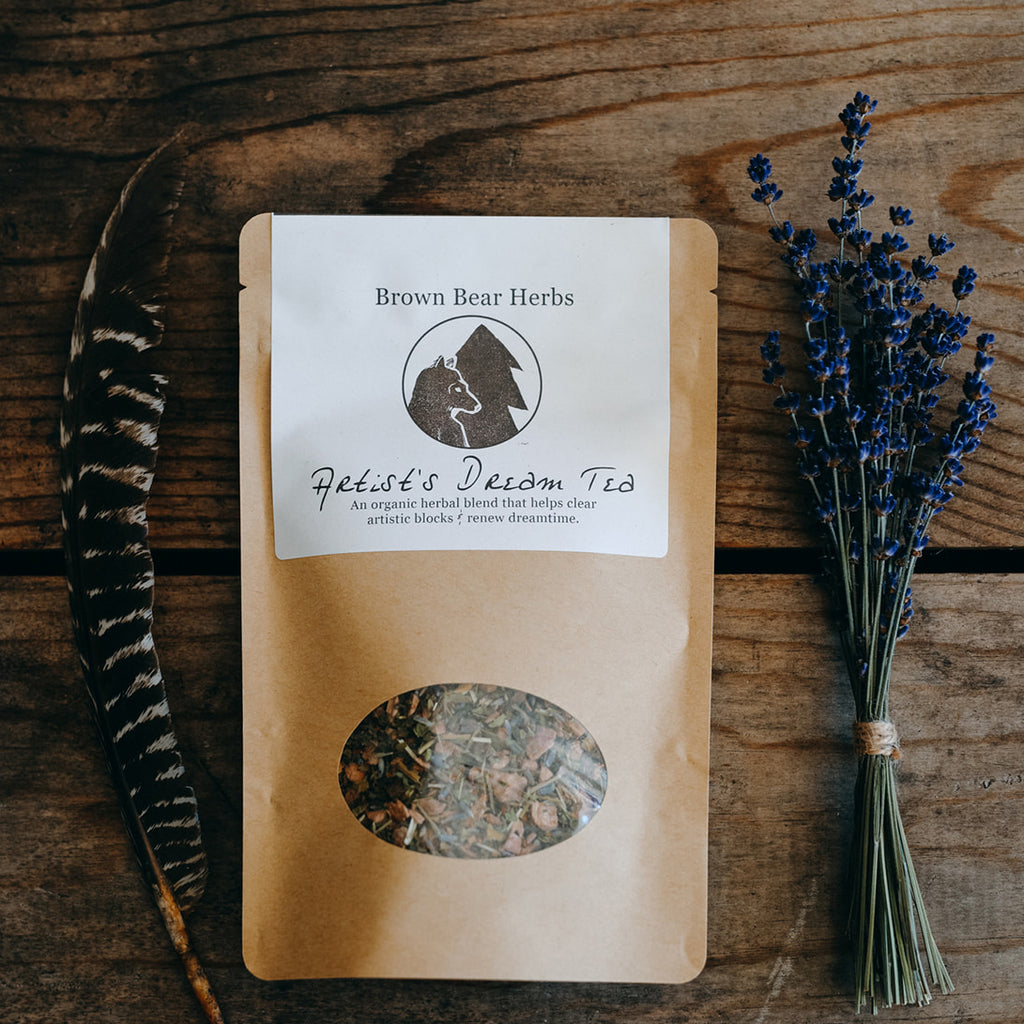 Artist's Dream Tea - Smoking Blend – Brown Bear Herbs